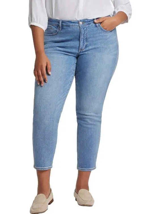 NYDJ Stella High Waist Ankle Tapered Jeans - Crescent Shore