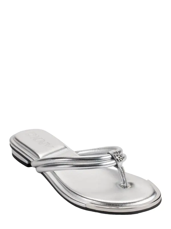 Dkny Clemmie Flip Flop - Silver
