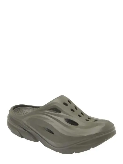 Hoka Gender Inclusive Ora Recovery Mule - Slate/slate