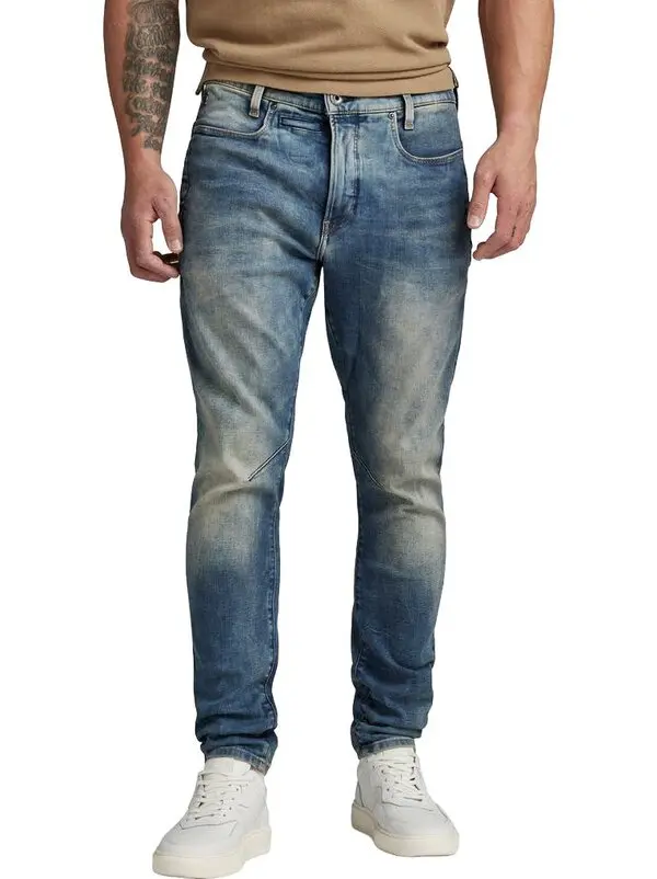 G-star Raw D-staq 3d Slim Fit Jeans - Medium Aged