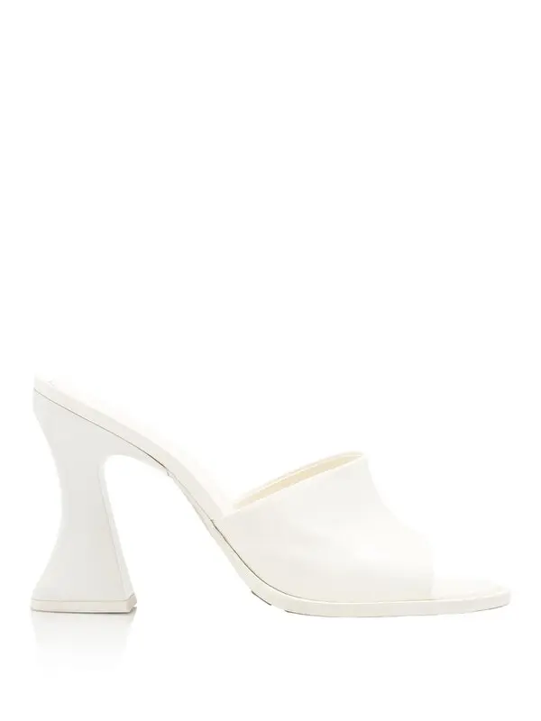 Bottega Veneta Cha-cha Vinyl Sandals - White