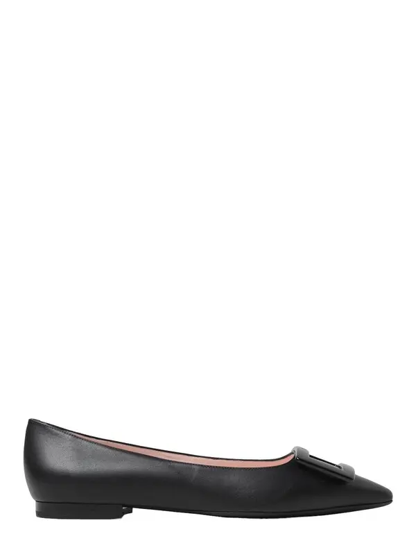 ROGER VIVIER Ballerina Flat - Black