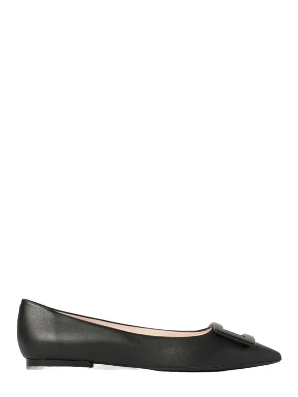 ROGER VIVIER Ballerina Flat - Black