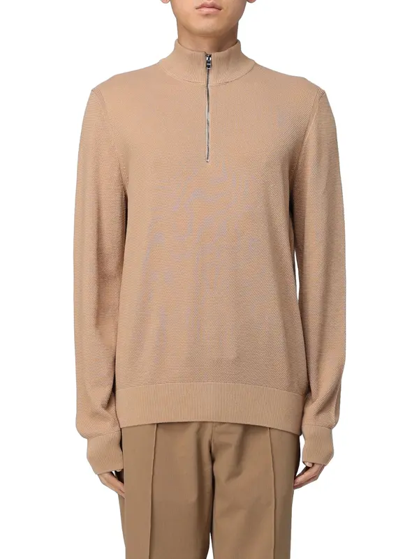 BOSS Pullover Sweater - Beige
