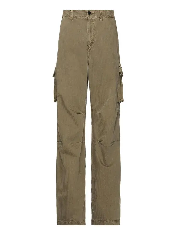 Our Legacy Mount Cargo Pant - Uniform Olive Herringbone