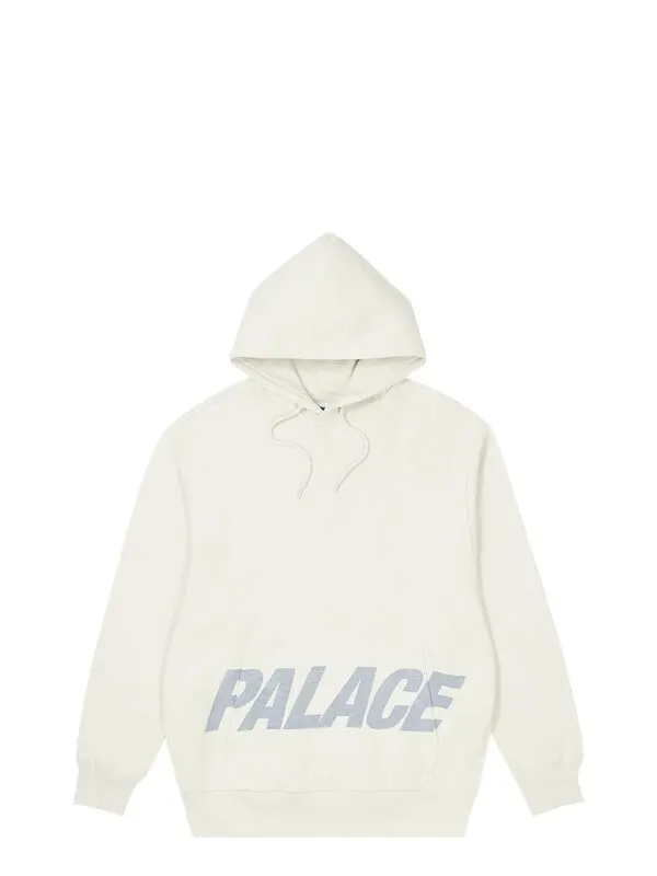 PALACE Pal Pocket Slub Hood - White
