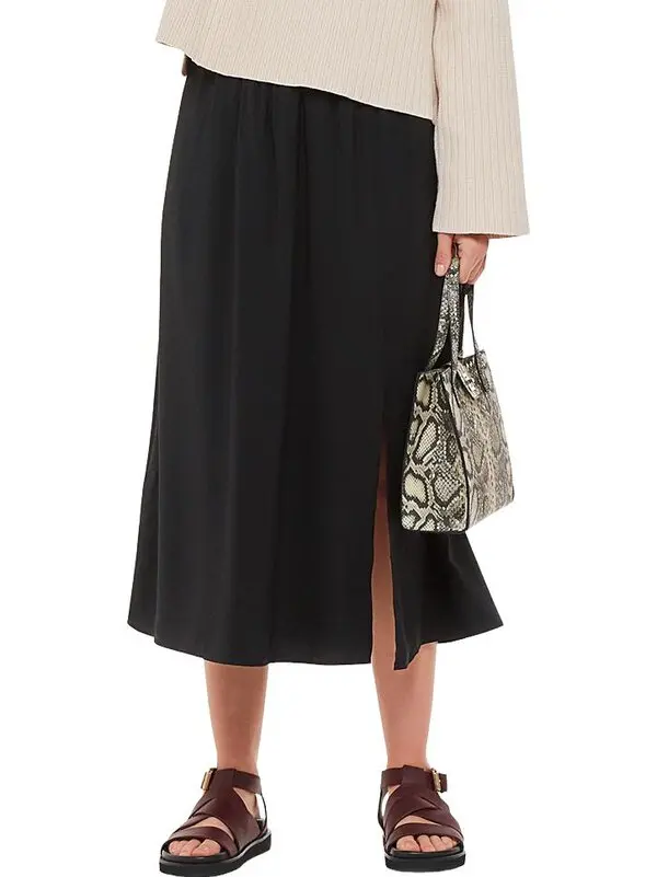 Whistles Eva Pull On Skirt - Black