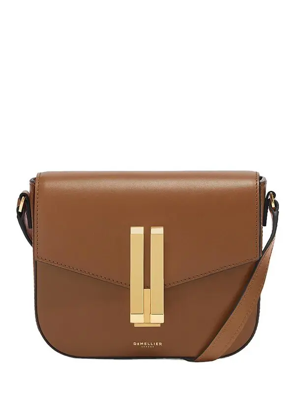 DEMELLIER Vancouver Small Crossbody - Tan/gold
