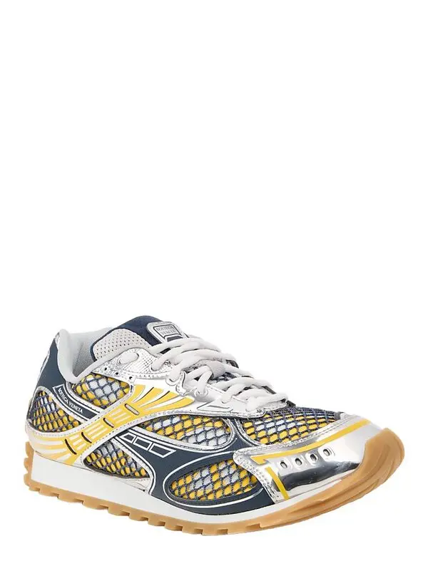 Bottega Veneta Orbit Low Top Sneakers - Chartreuse