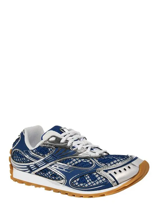 Bottega Veneta Orbit Low Top Sneakers - Midnight Blue