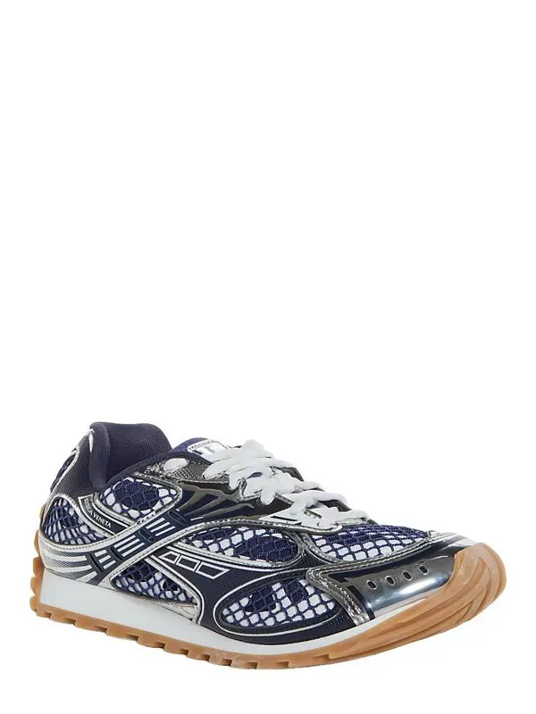 Bottega Veneta Orbit Low Top Sneakers - Navy
