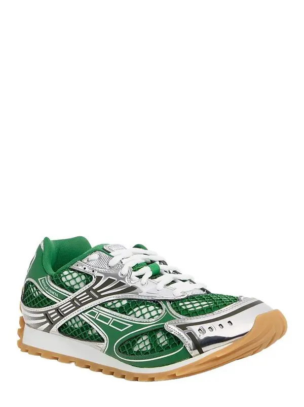 Bottega Veneta Orbit Low Top Sneakers - Palm