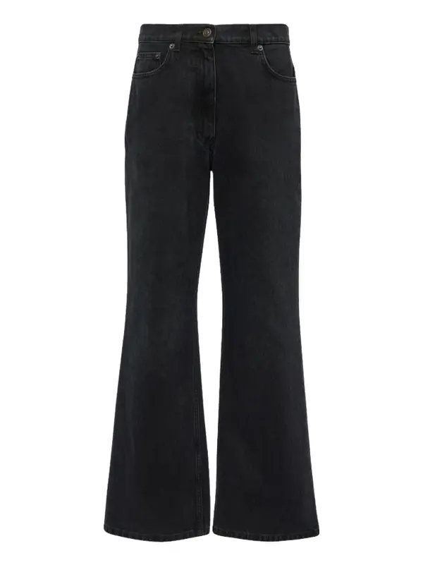 THE ROW Dan Flared Jeans - Black