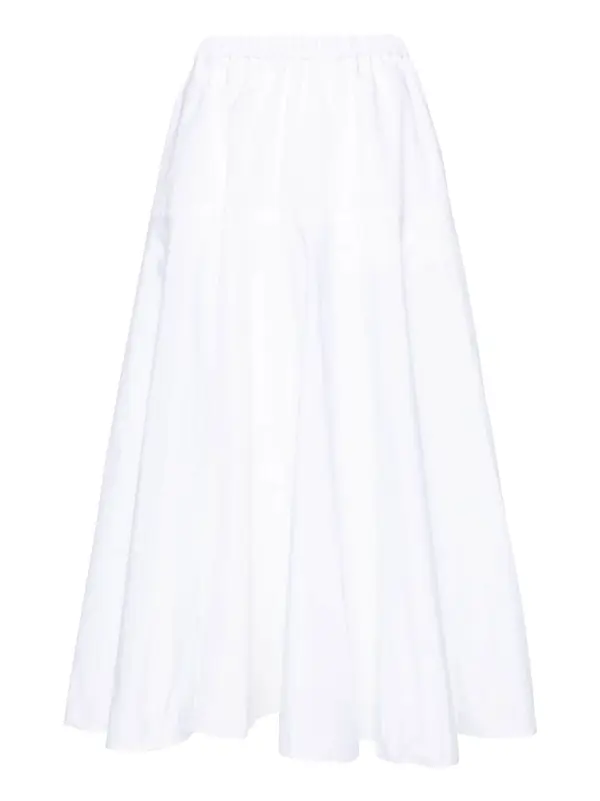 Patou Faille Maxi Skirt - White