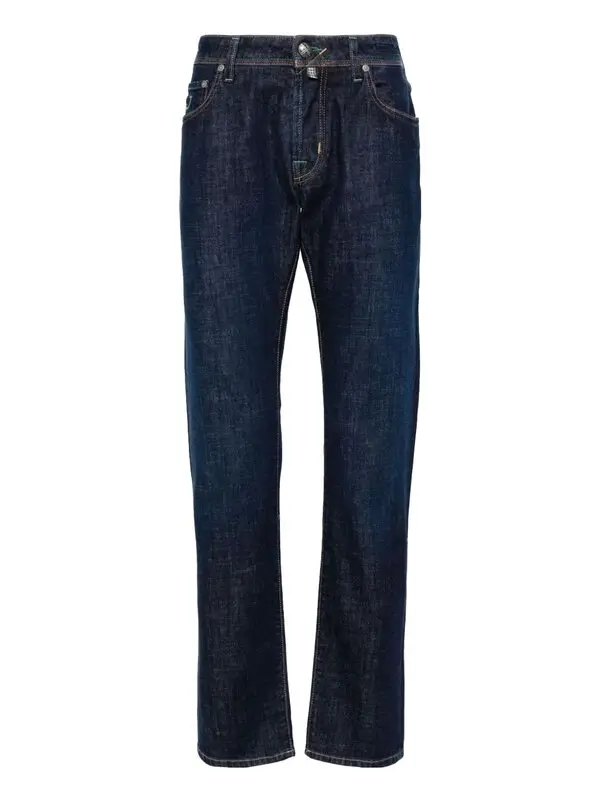 Jacob Cohen Nick Mid-rise Slim-fit Jeans - Blue