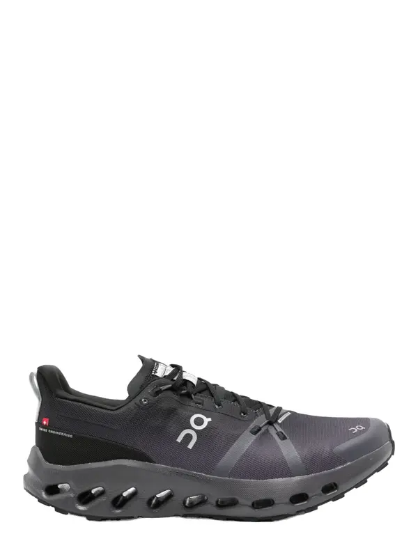 On Cloudsurfer Trail Waterproof Sneakers - Black