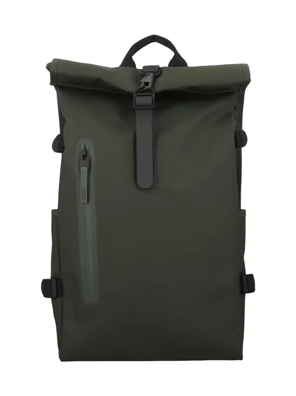 Rains Large Rolltop Backpack - Green
