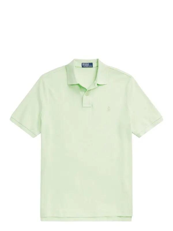 Polo Ralph Lauren Polo Pony-embroidered Cotton Polo Shirt - Green