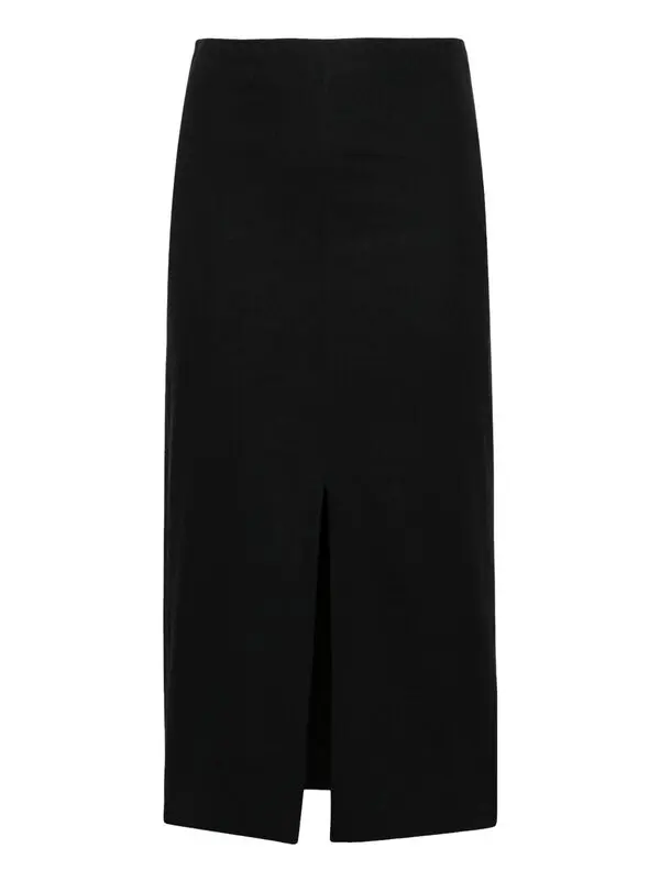 Isabel Marant Mills Pencil Midi Skirt - Black
