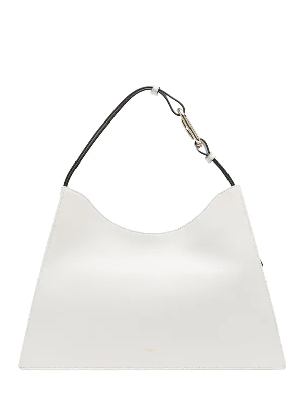 Furla Logo-debossed Shoulder Bag - Neutrals