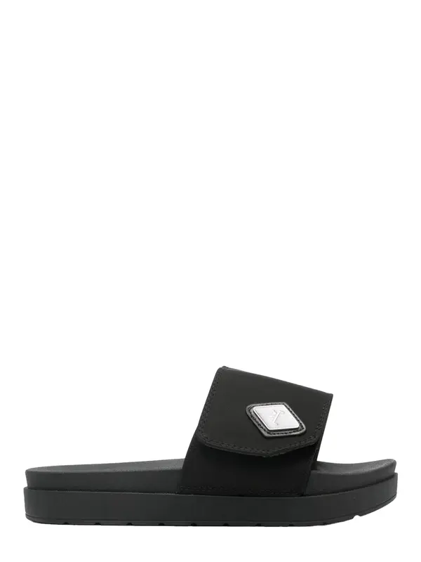 A-COLD-WALL* Diamond Padded Slides - Black