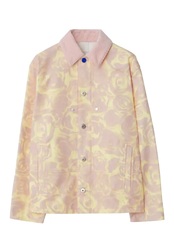 Burberry Floral Jacket - Pink