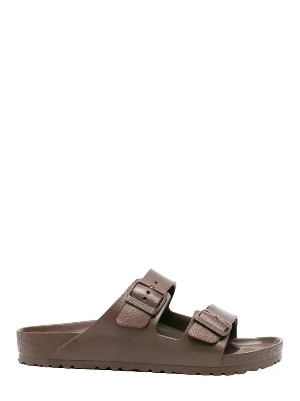 BIRKENSTOCK Arizona Pebbled Sandals - Brown
