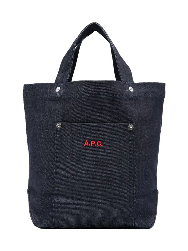 A.p.c. Mini Thais Tote Bag - Blue