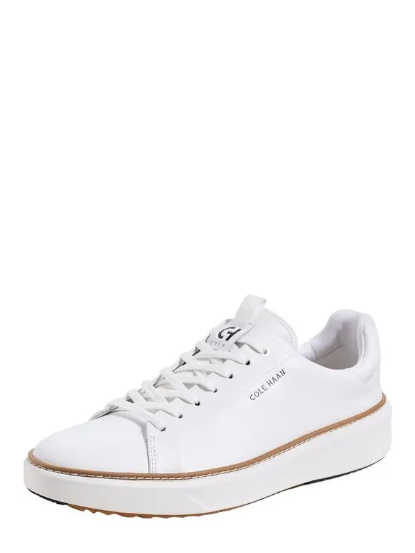 Cole Haan Grandpro Topspin Golf - White/natural