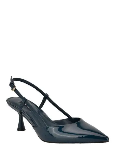 Nine West Rhonda Slingback Pumps - Dark Blue