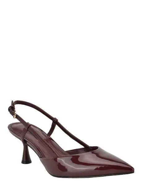 Nine West Rhonda Slingback Pumps - Dark Red