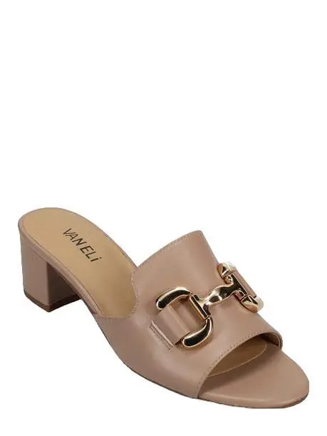 Vaneli Oksana Block Heel Sandal - Light Taupe