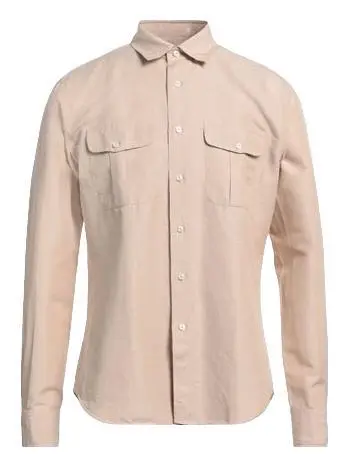 XACUS Shirt Size Linen, Cotton - Beige