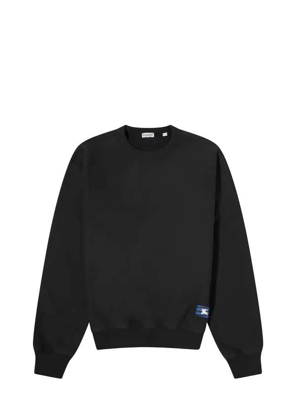 Burberry Ekd Label Sweatshirt - Black