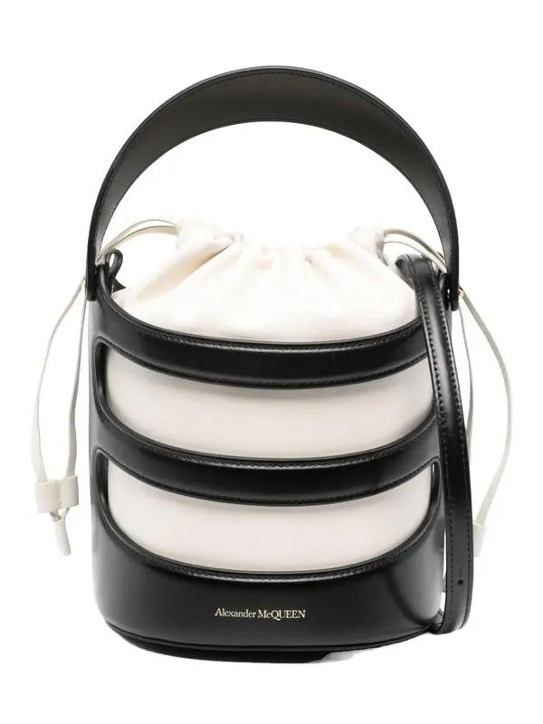 Alexander McQueen The Rise Bucket Bag - Black