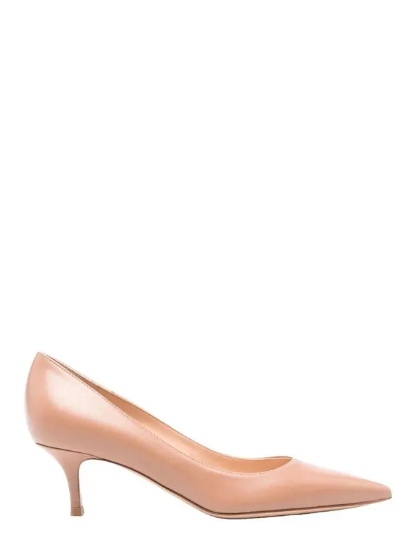 GIANVITO ROSSI 55mm Leather Pumps - Neutrals