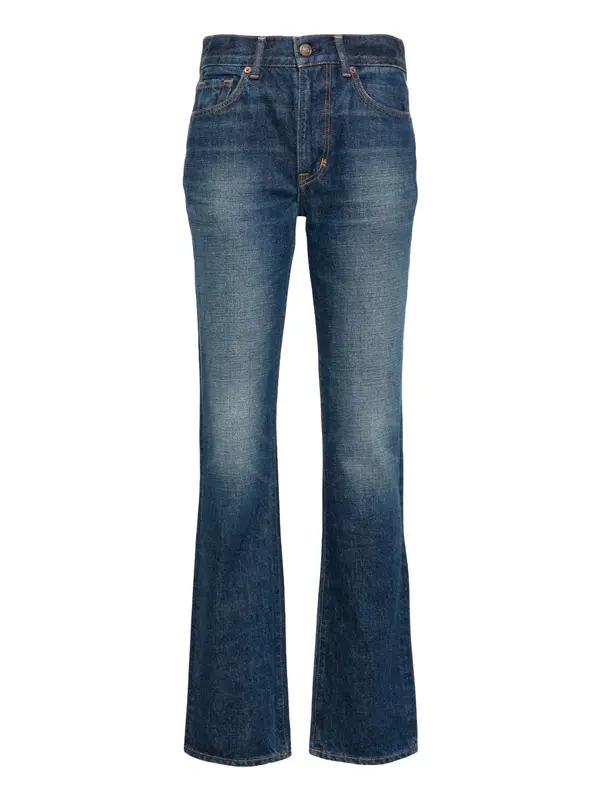 TOM FORD Mid-rise Straight Jeans - Blue