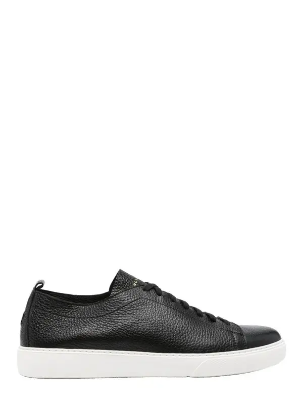 HENDERSON BARACCO Byron Leather Sneakers - Black