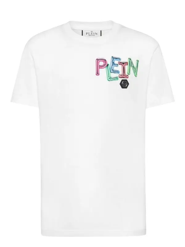 Philipp Plein Logo-print Cotton T-shirt - White