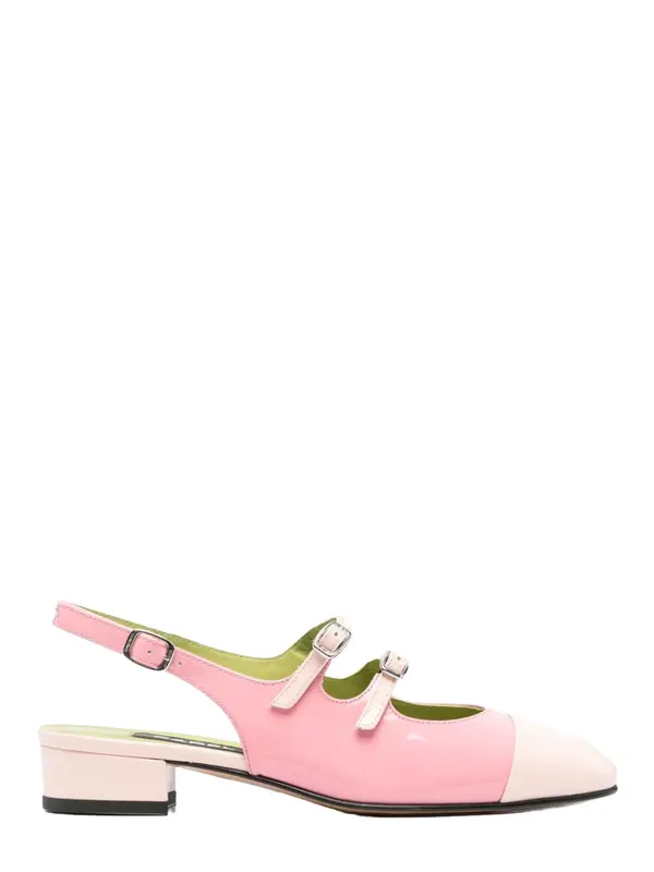 CAREL Abricot 20mm Leather Pumps - Pink