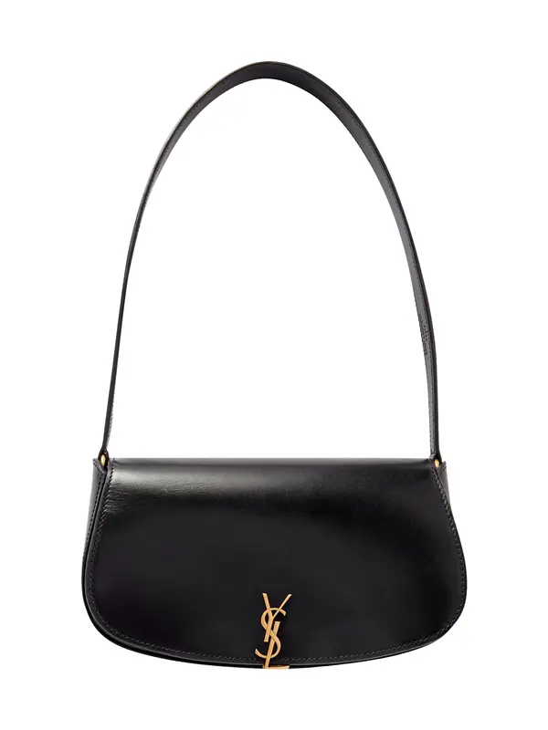 Saint Laurent Voltaire Mini Leather Shoulder Bag - Black
