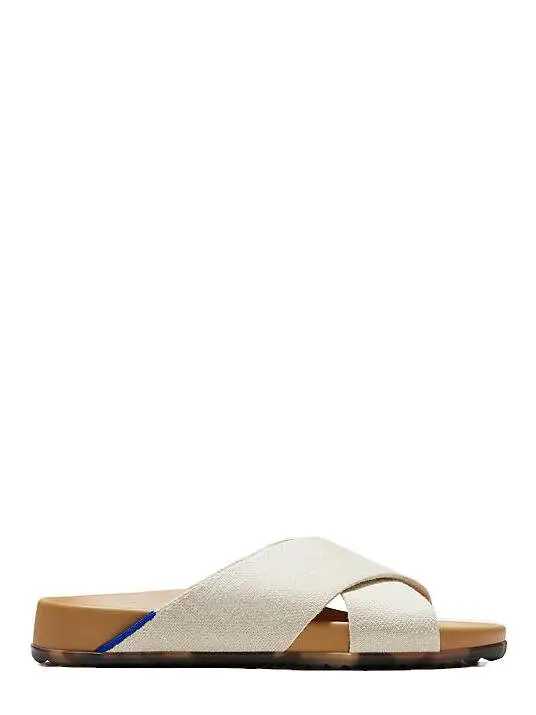 Rothy's The Weekend Slide Sandals - Ivory