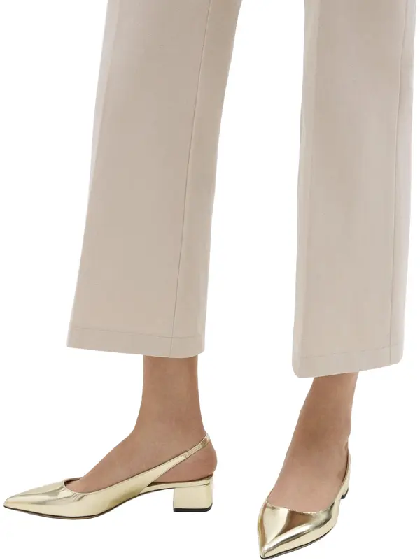 Theory Slingback Pump - Light Gold