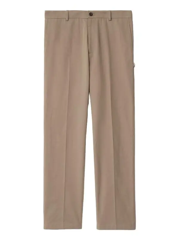 Burberry Cotton Chinos - Clay Brown
