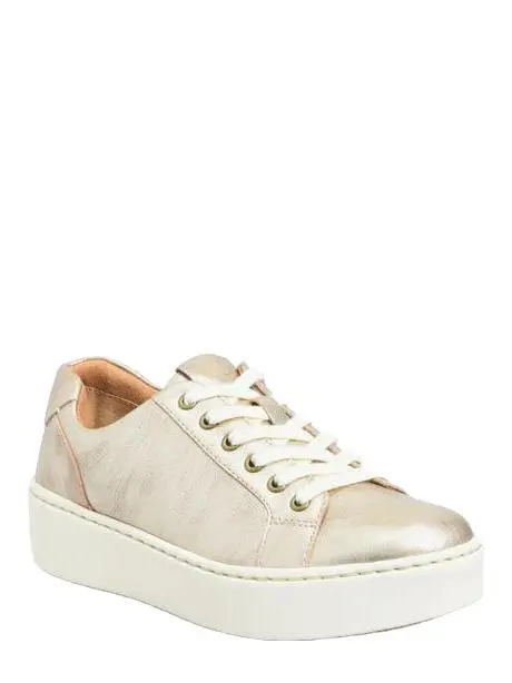 BØRN Mira Platform Sneakers - Light Gold Metallic