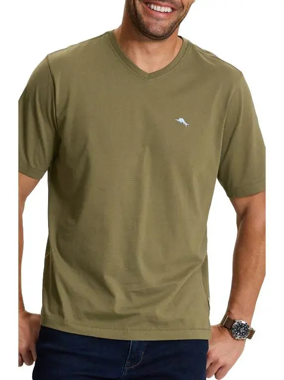 Tommy Bahama New Bali Skyline V-neck T-shirt - Castelvetrano