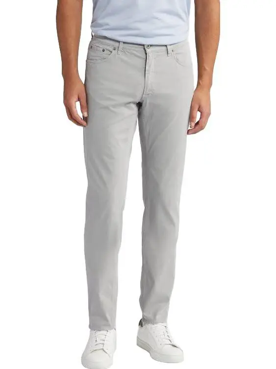 BRAX Chuck Hi Flex Modern Fit Five-pocket Pants - Silver