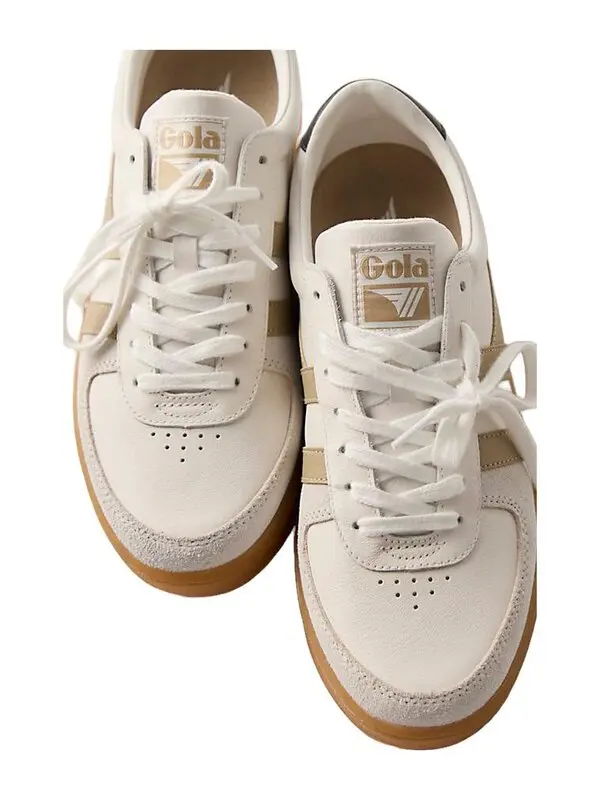 Gola Grandslam Elite Sneakers - White/bone/mocha/gum