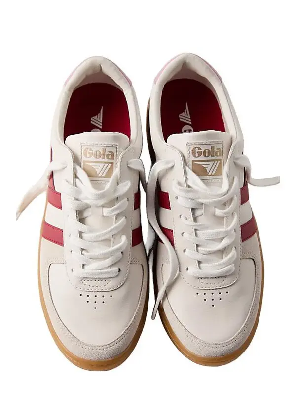 Gola Grandslam Elite Sneakers - White/deep Red/candy
