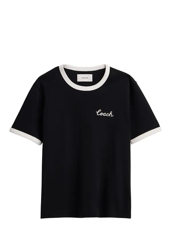 COACH Ringer T-shirt - Black